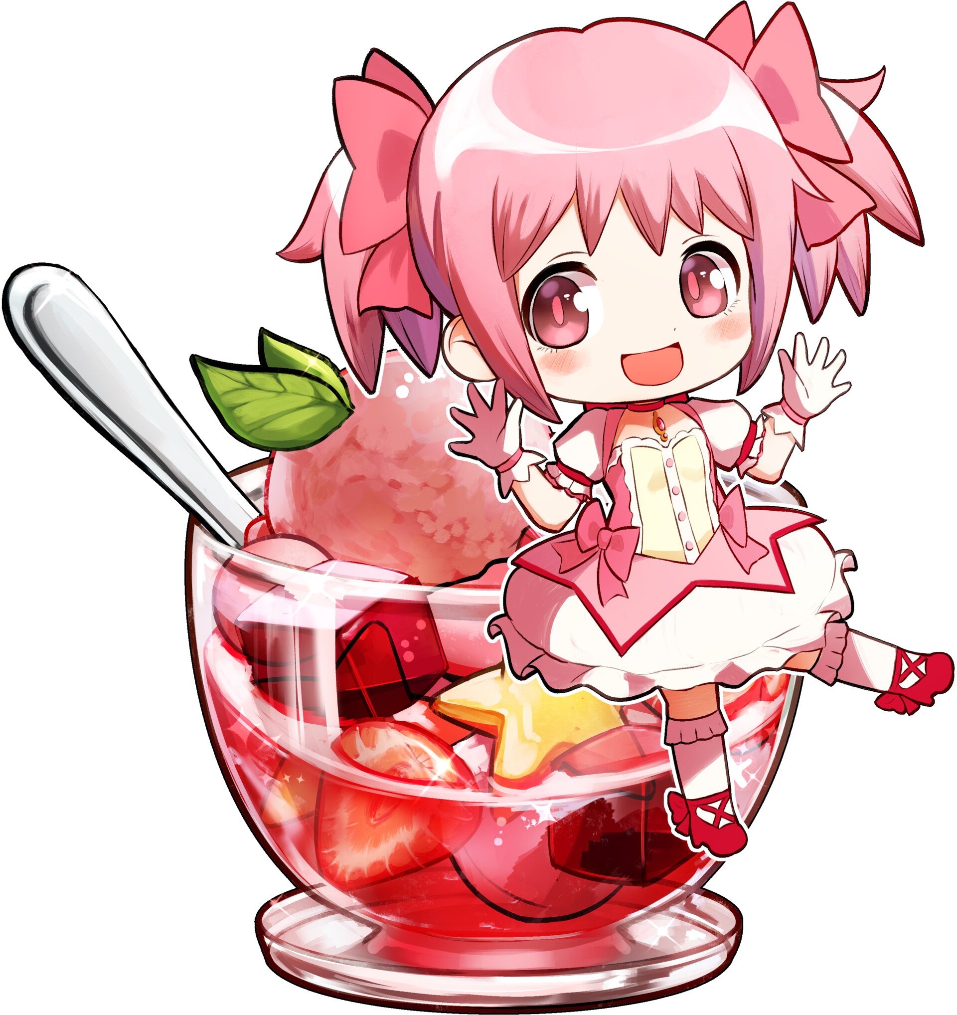 ArtStation - Madoka Keychain Set