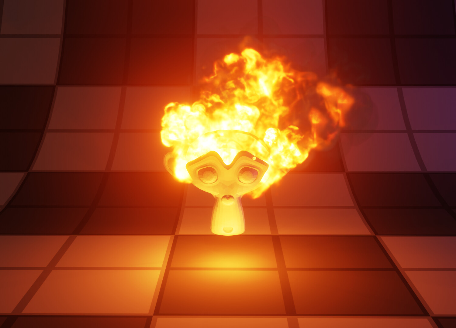 ArtStation - Realtime Fire VFX in Blender