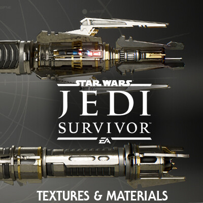 ArtStation - Jedi: Survivor - Edgehawk Lightsaber Textures