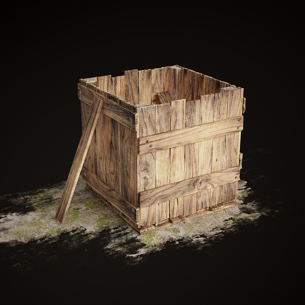 GH Jang - Wooden Crate