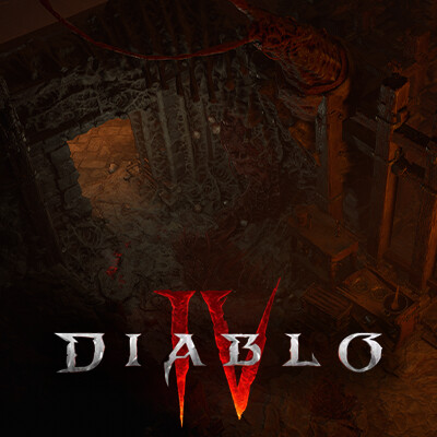 ArtStation - Diablo 4 - Keep Demon Set Dressing