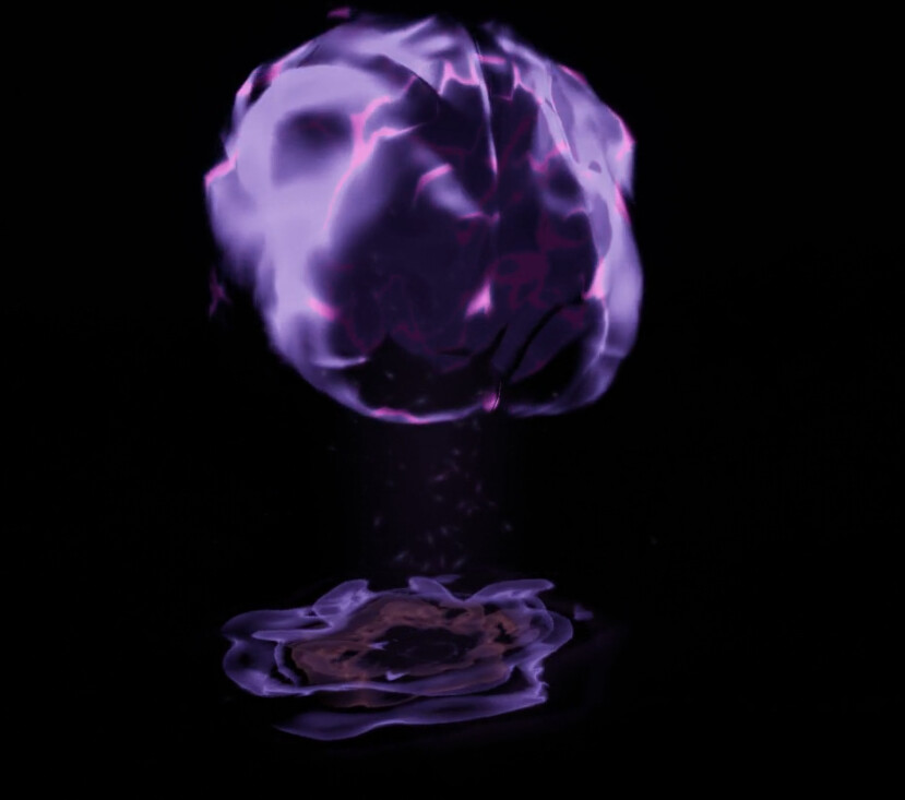 ArtStation - Brain Debuff AOE - UE5