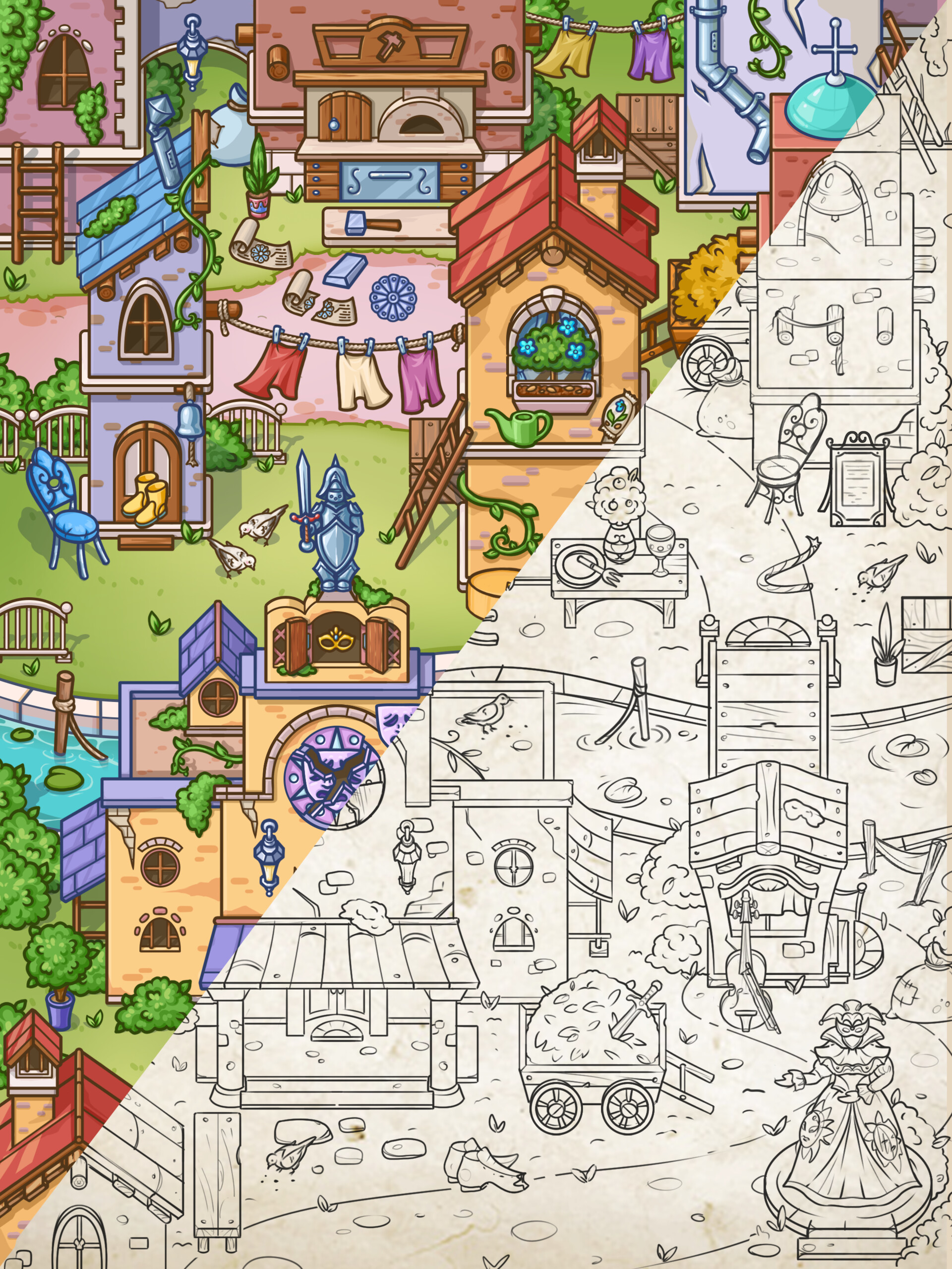 ArtStation - Hidden objects location