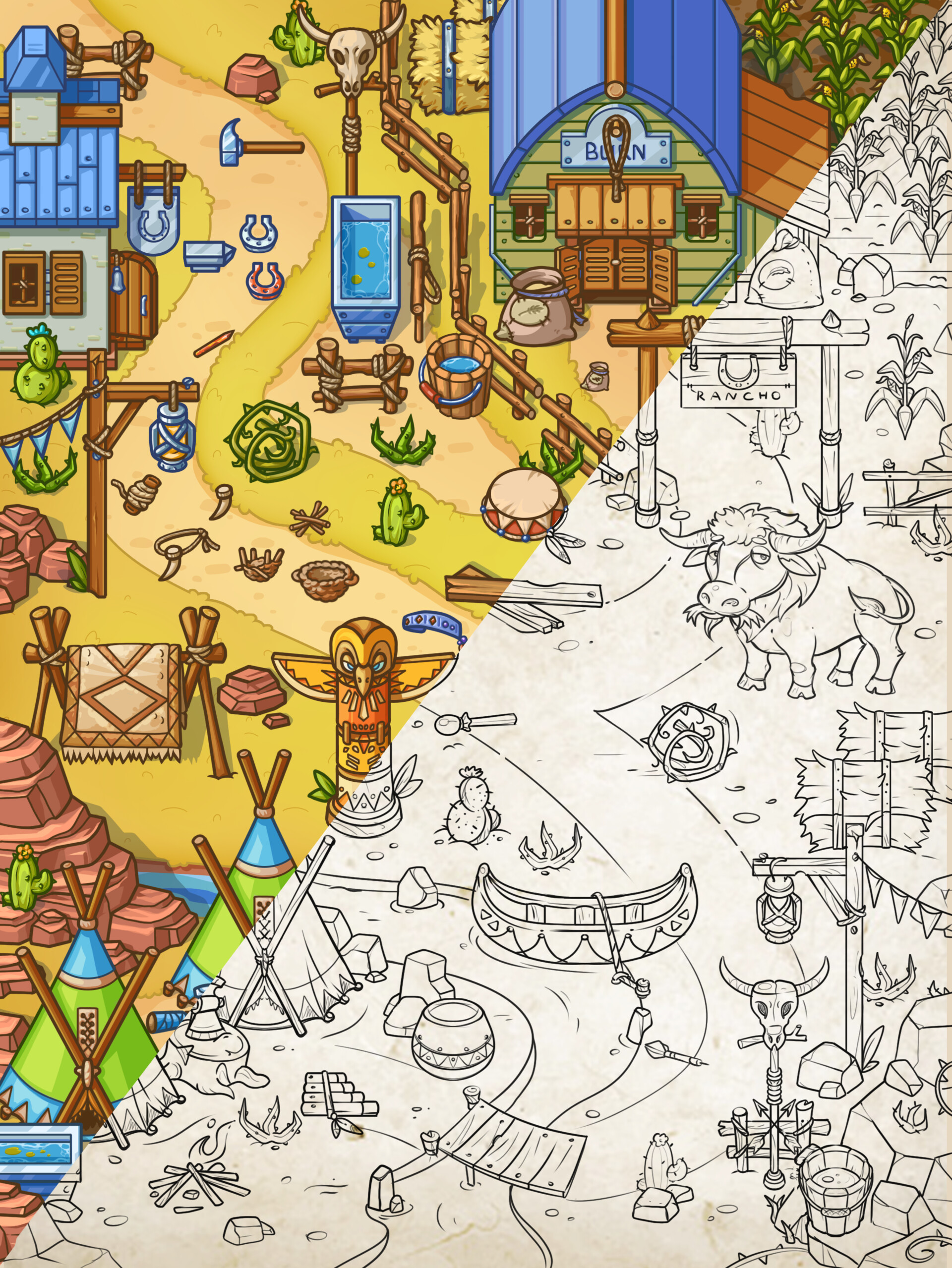 ArtStation - Hidden objects location