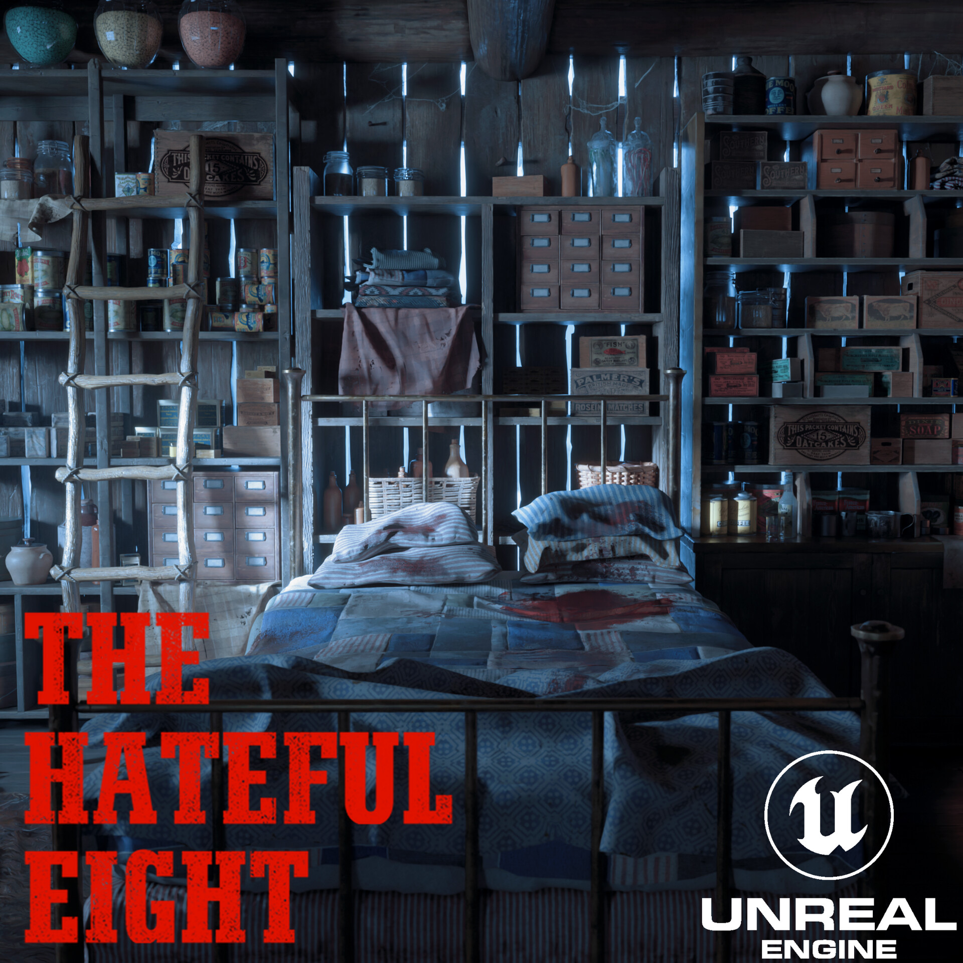 ArtStation - Minnie's haberdashery : The Hateful 8