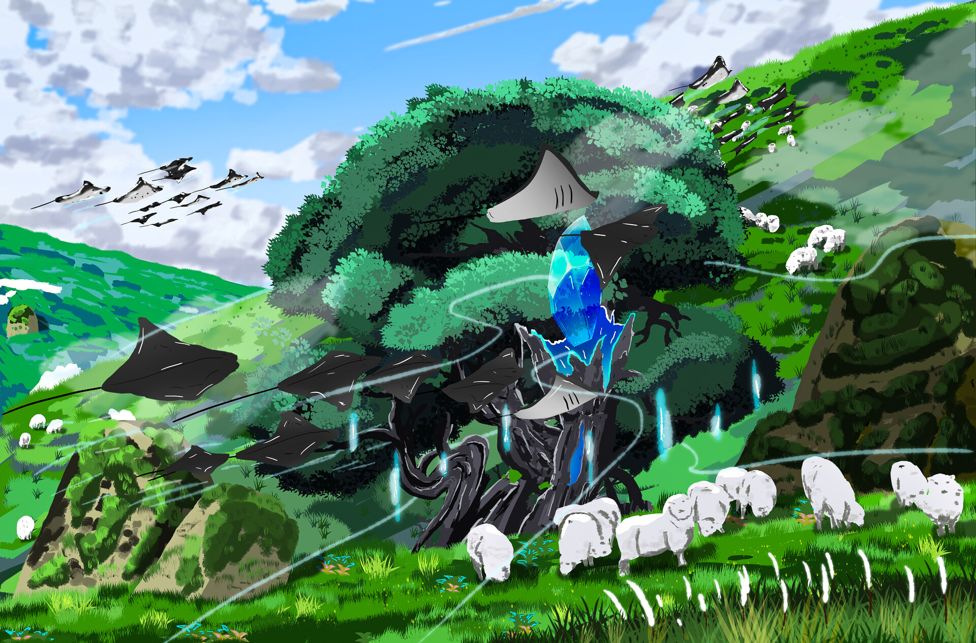 ArtStation - Banquet of Two Realms