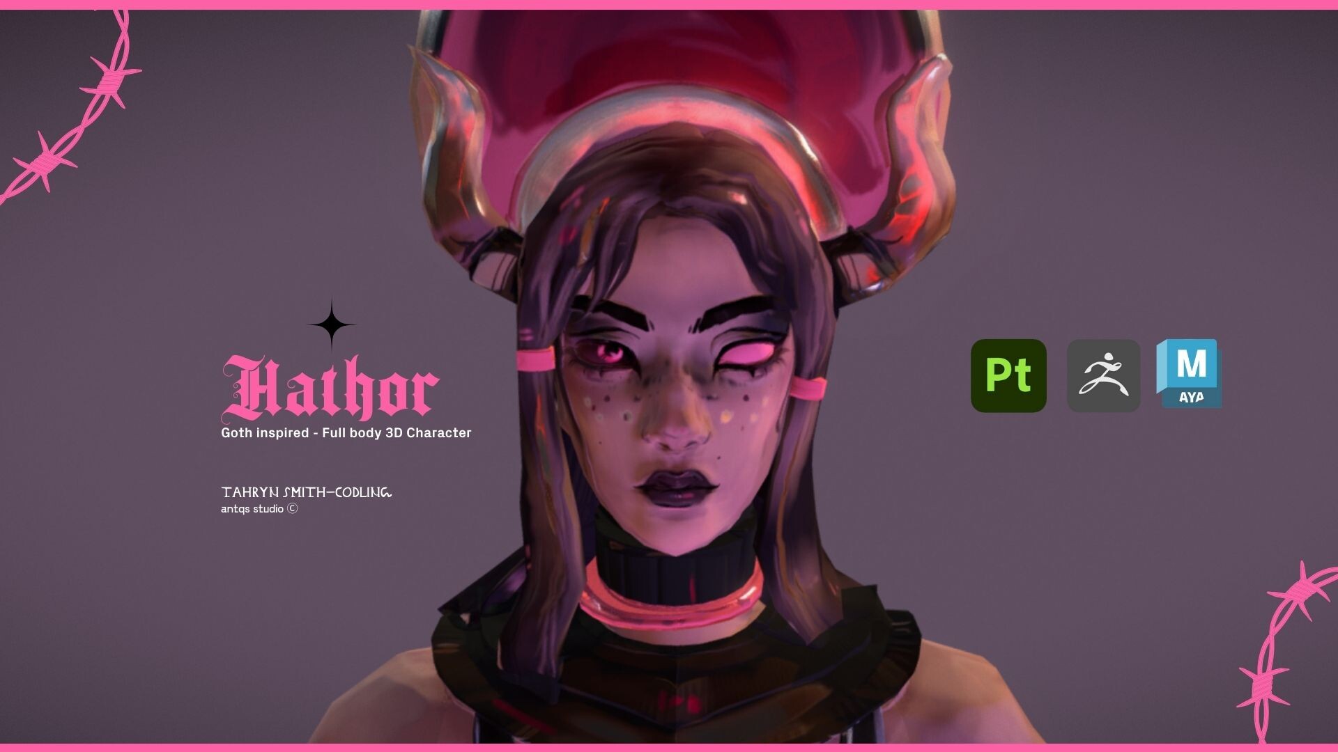 ArtStation - Hathor | Goth Iteration