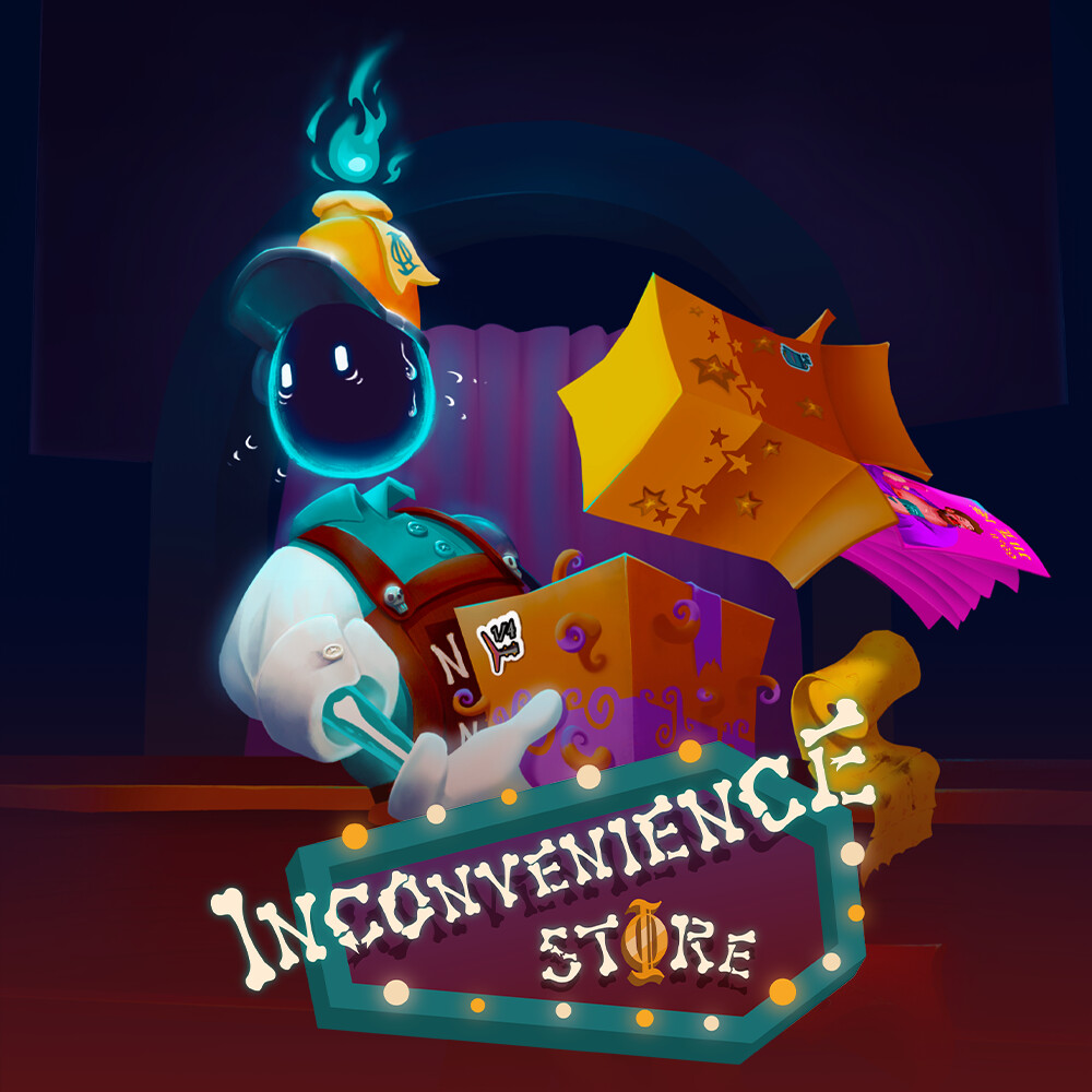 ArtStation - Inconvenience Store - Illustration