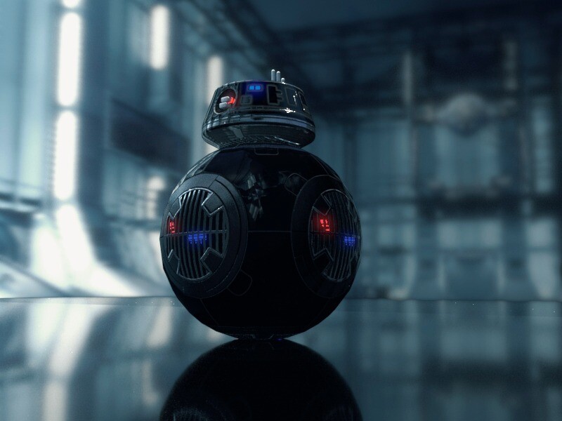 ArtStation - BB-9E 3D PROYECT (Modeling, Textures and finishes)