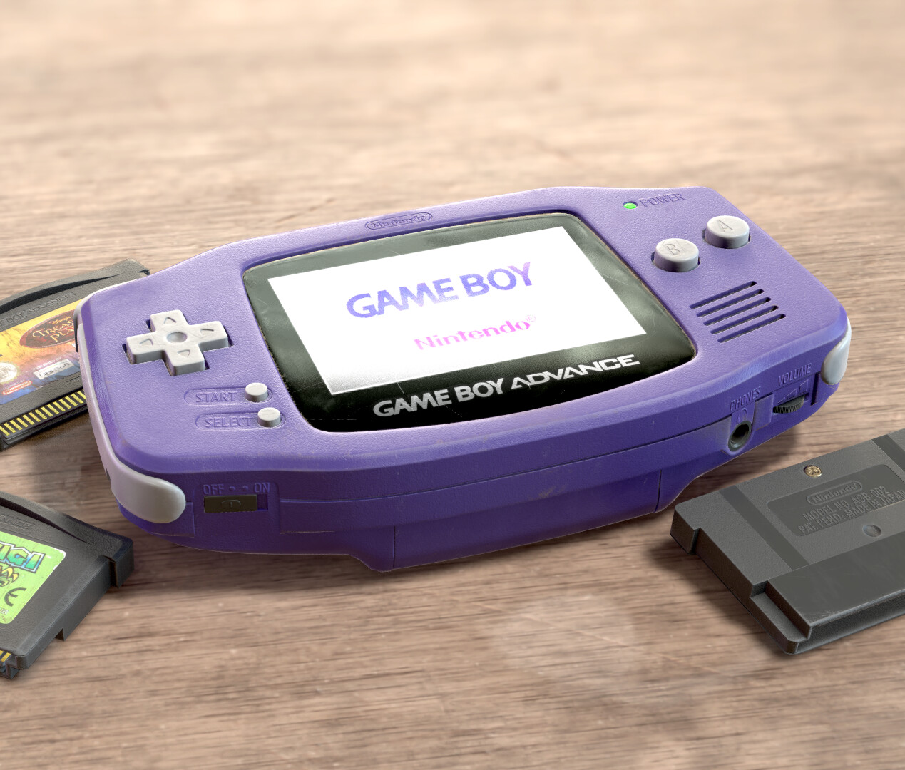 ArtStation - Gameboy Advance