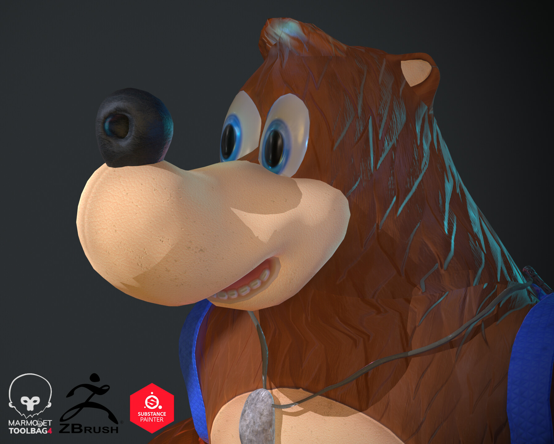 ArtStation - Banjo Kazooie Reimagined