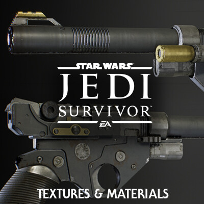 ArtStation - Jedi: Survivor - Arakyd Heavy Blaster Textures