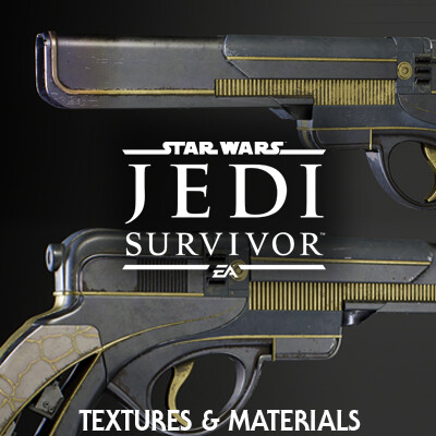 ArtStation - Jedi: Survivor - Model 13 Blaster Textures