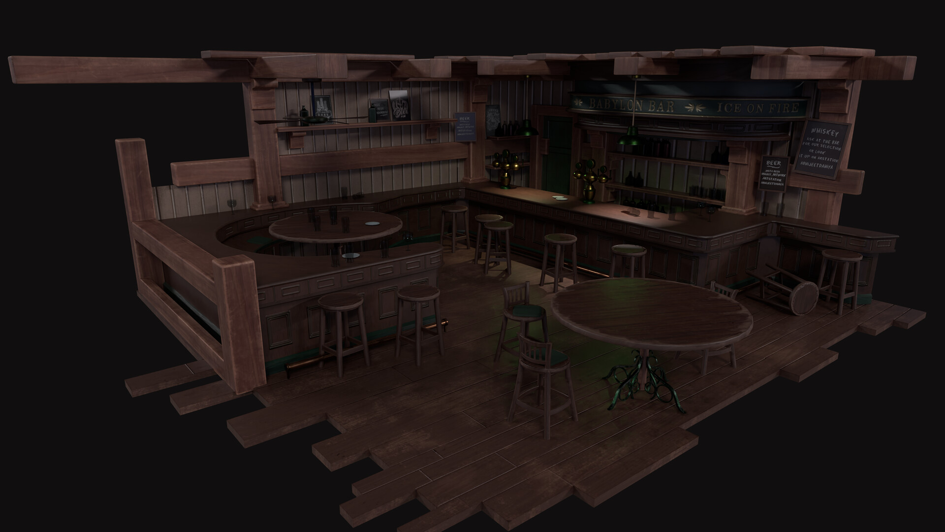 ArtStation - Bar and Lounge