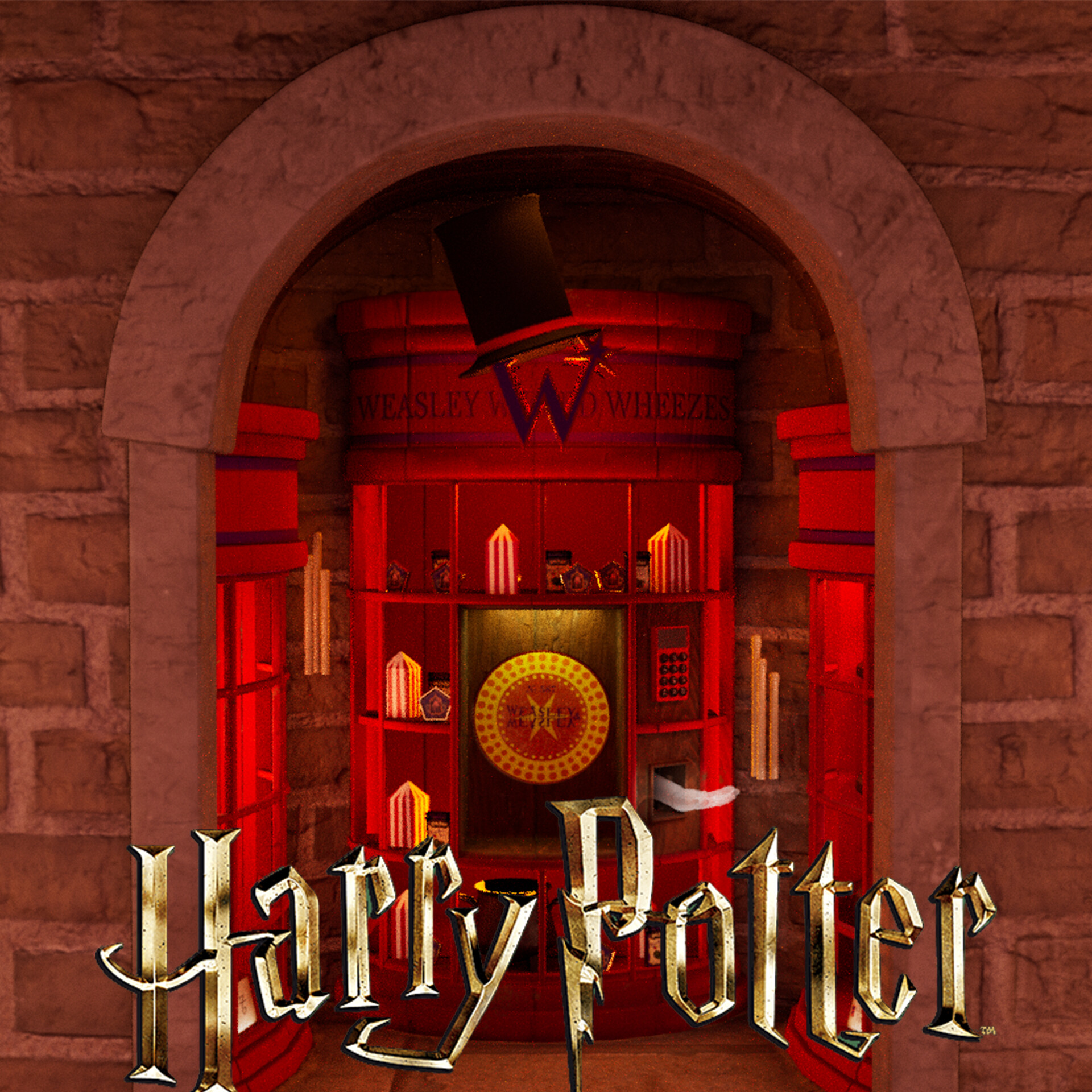 ArtStation - The Weasley Magic Machine - 3D Art - Romano Ethan