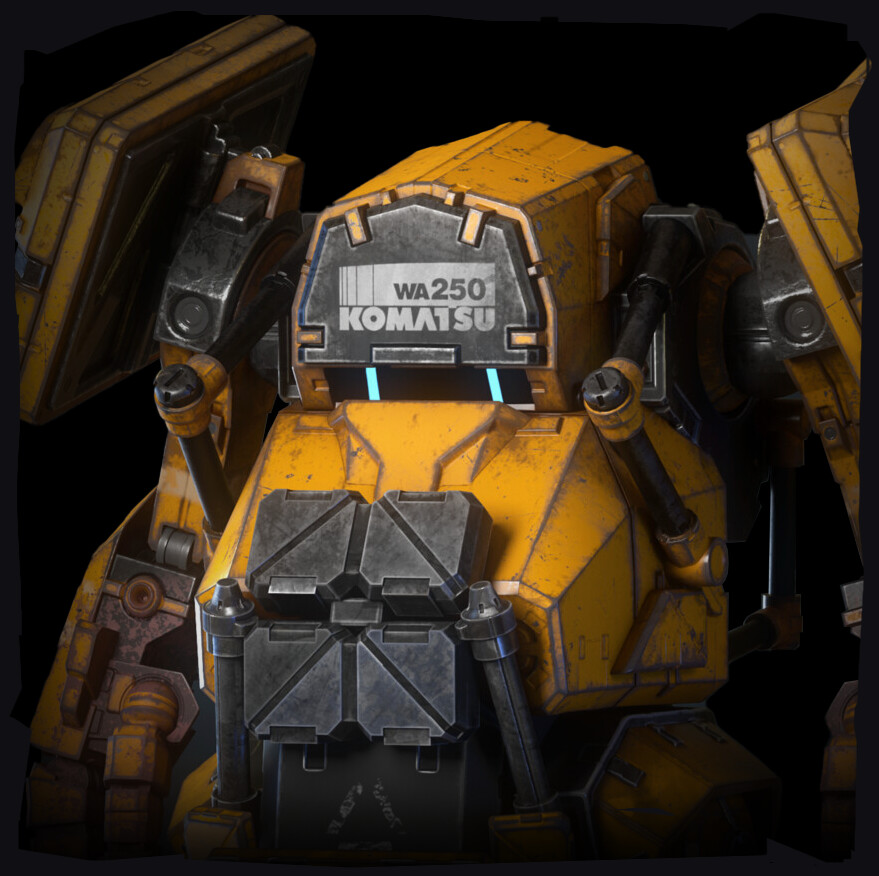 ArtStation - Scifi construction robot