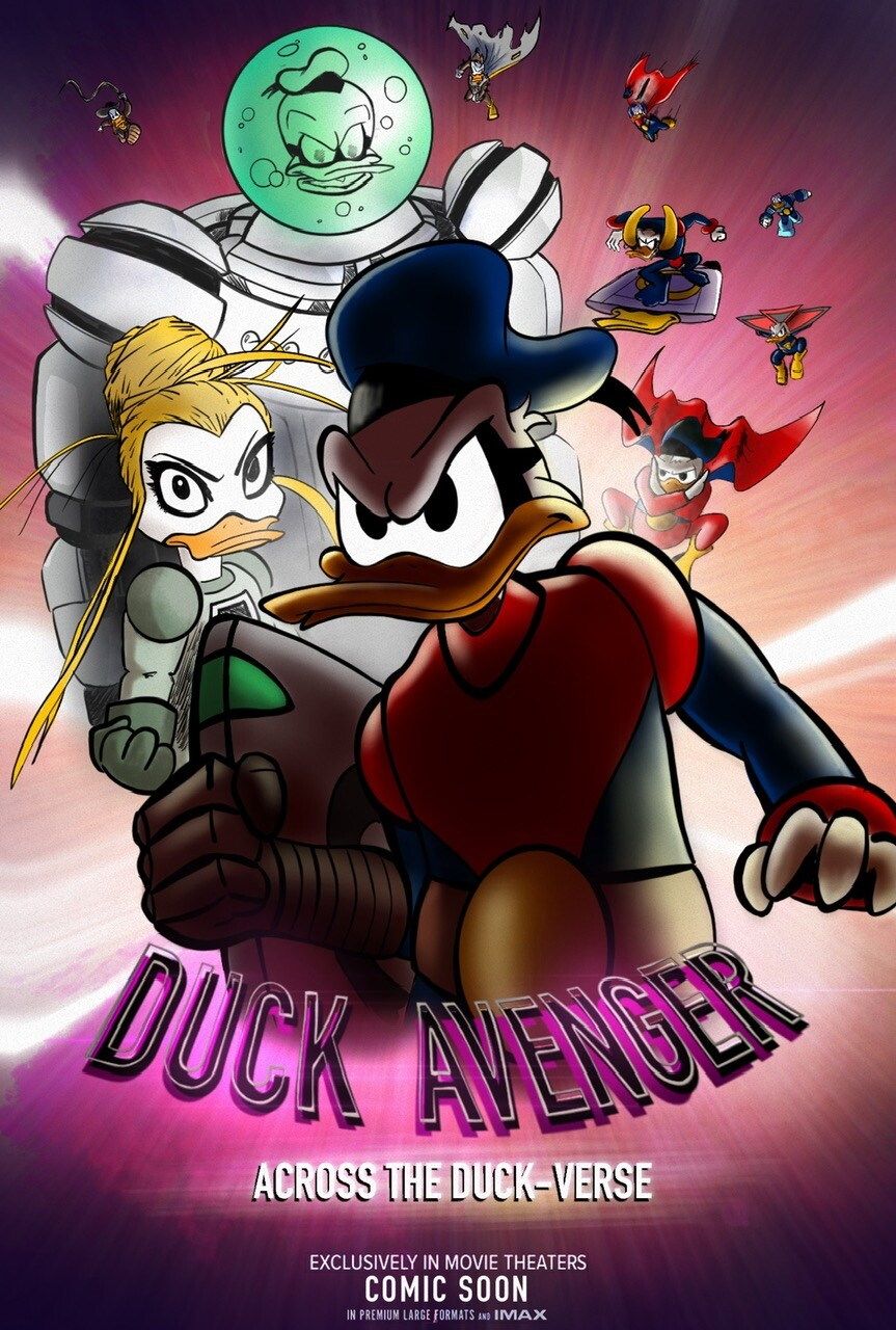 ArtStation - DUCK AVENGER posters and fanarts