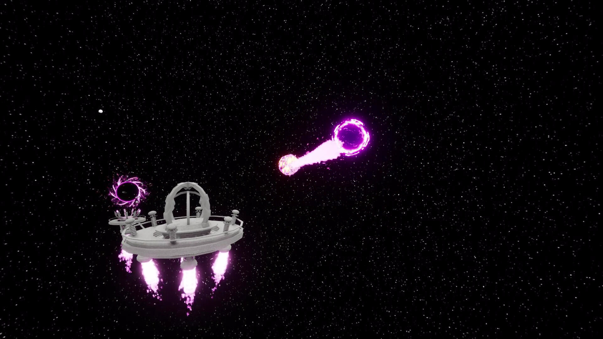 ArtStation - UE5 Space platform destruction FX