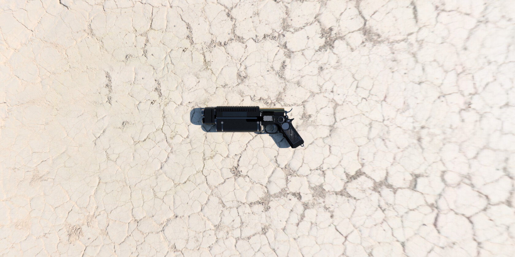 ArtStation - Bryar Blaster Pistol