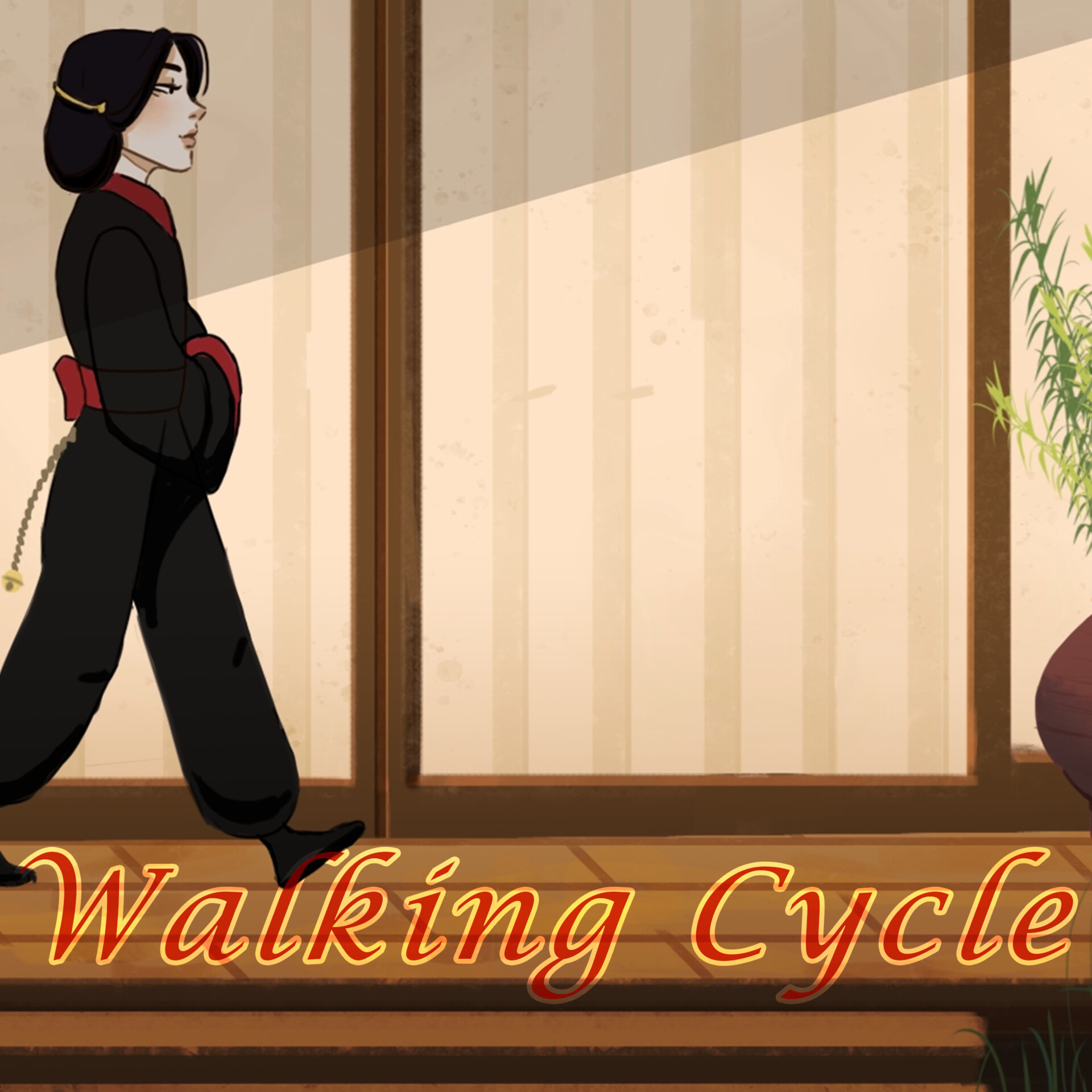 ArtStation - Walking Cycle