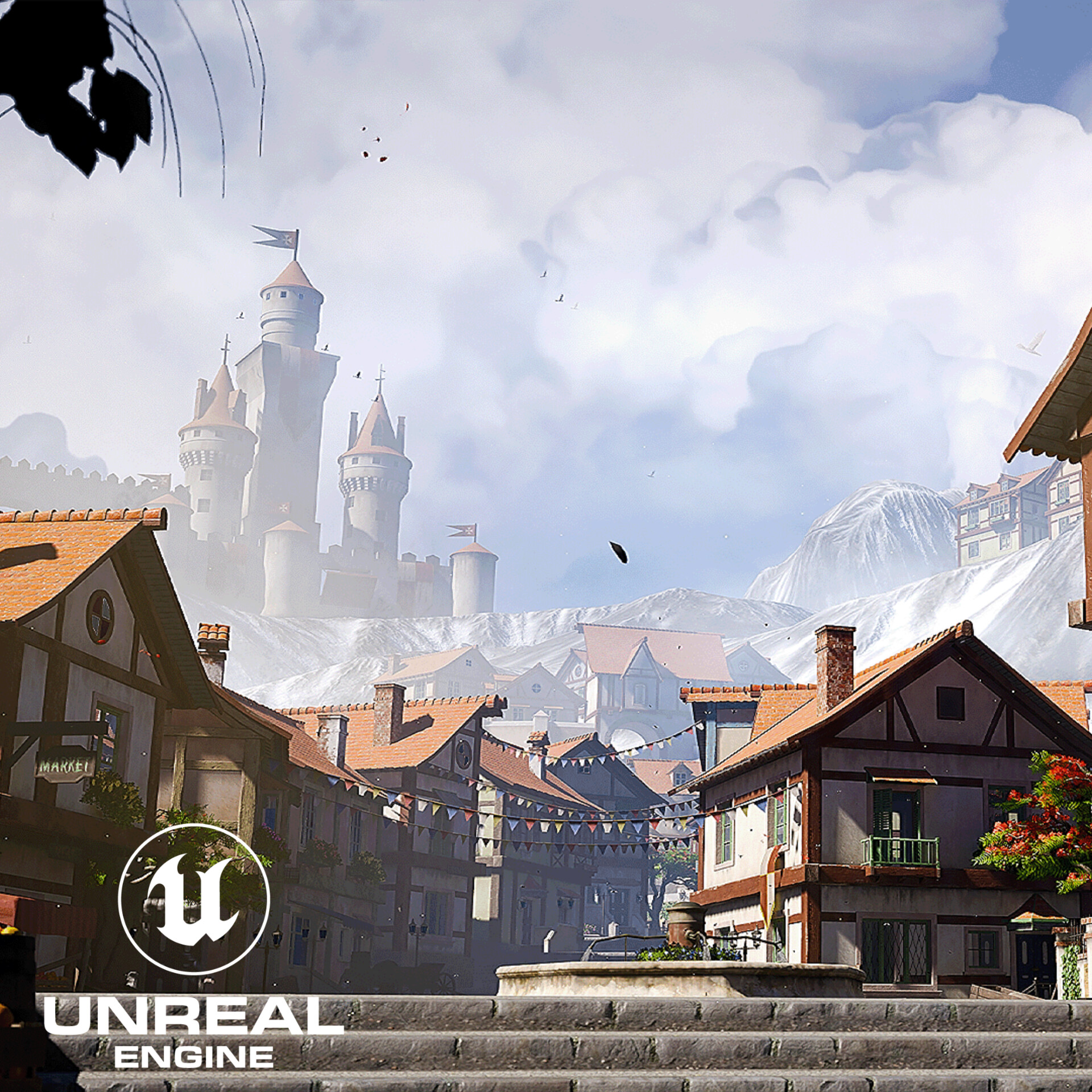 ArtStation - Medieval Town [Unreal Engine 5]