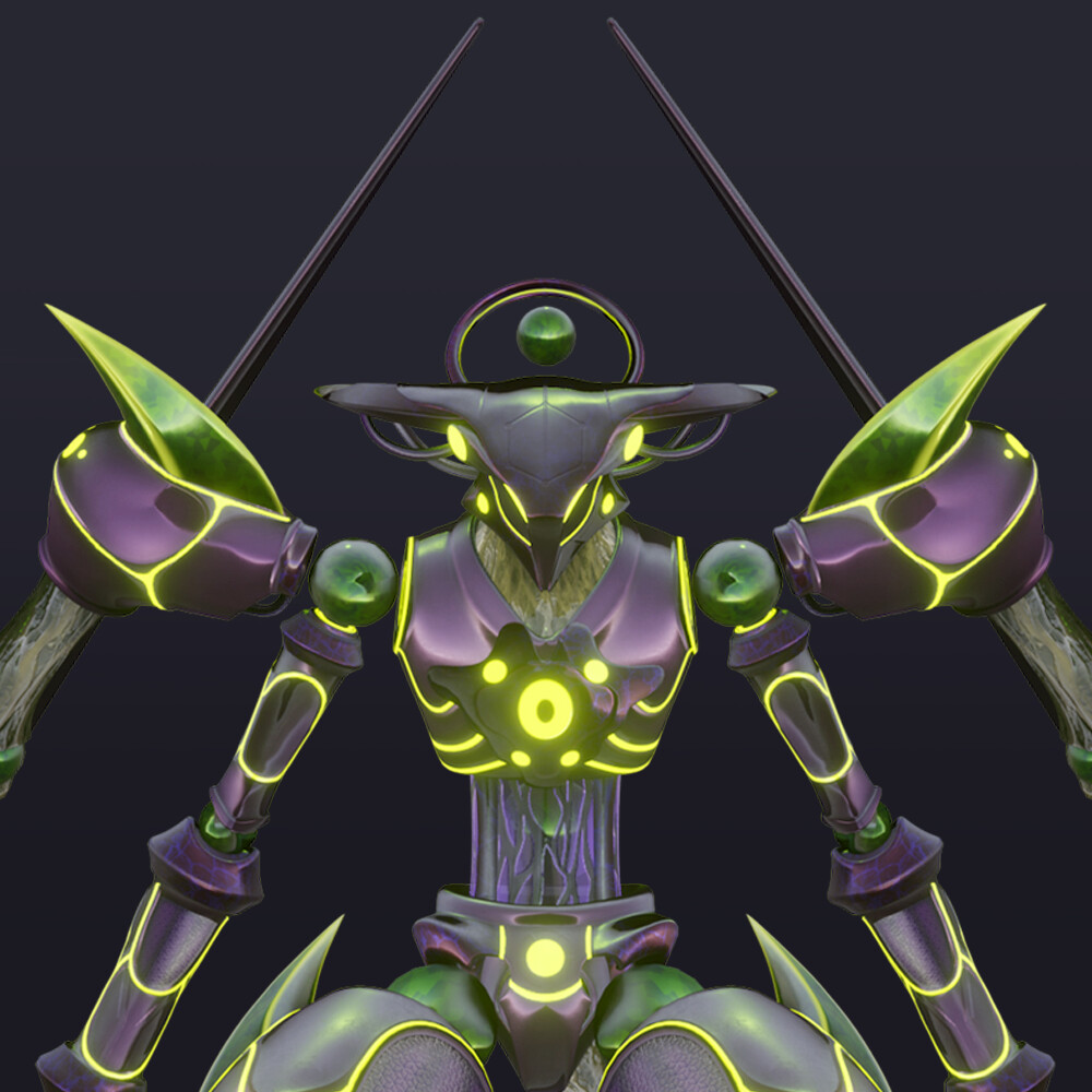 ArtStation - Alien Mecha Design