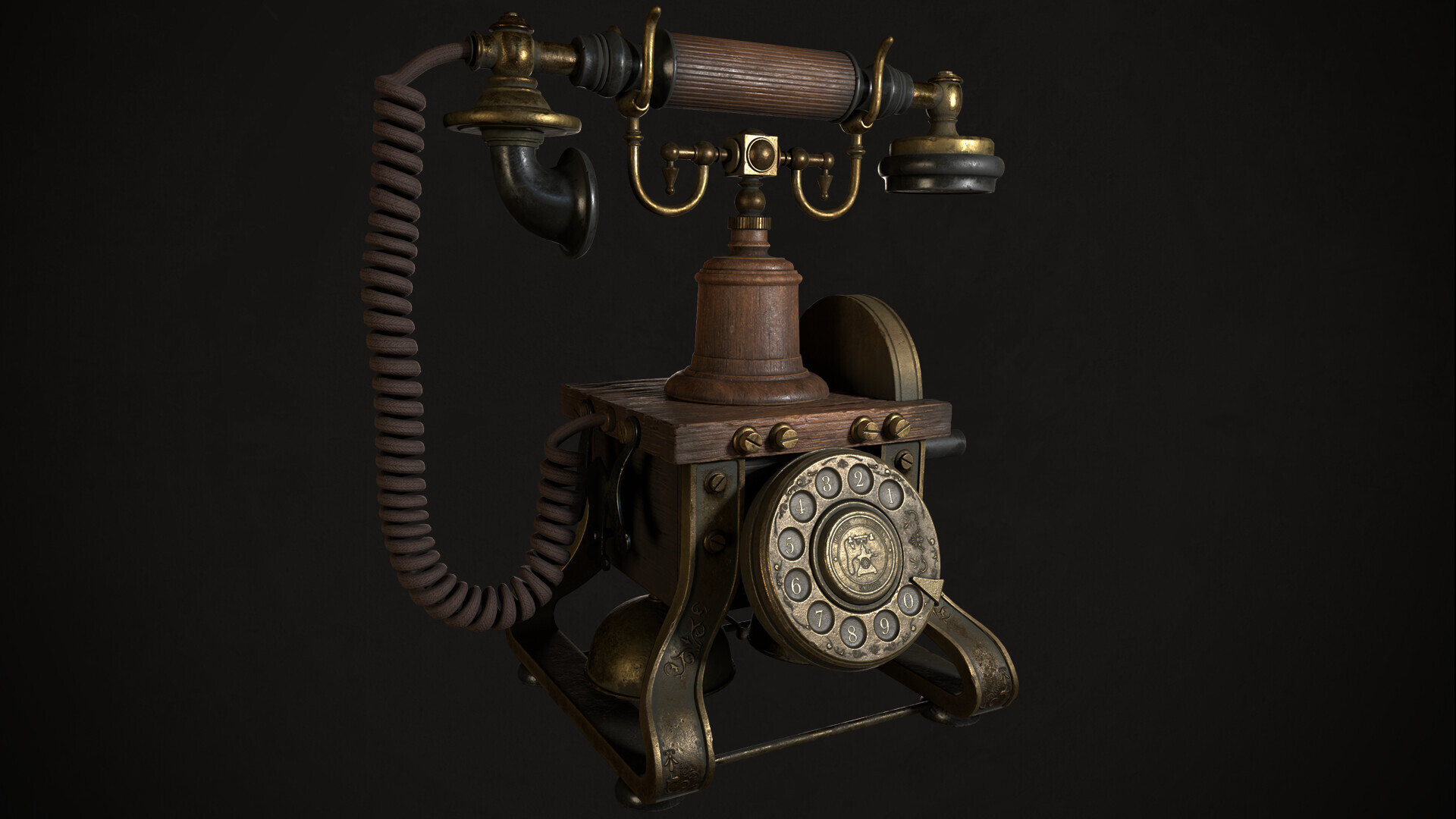 ArtStation - Antique Phone