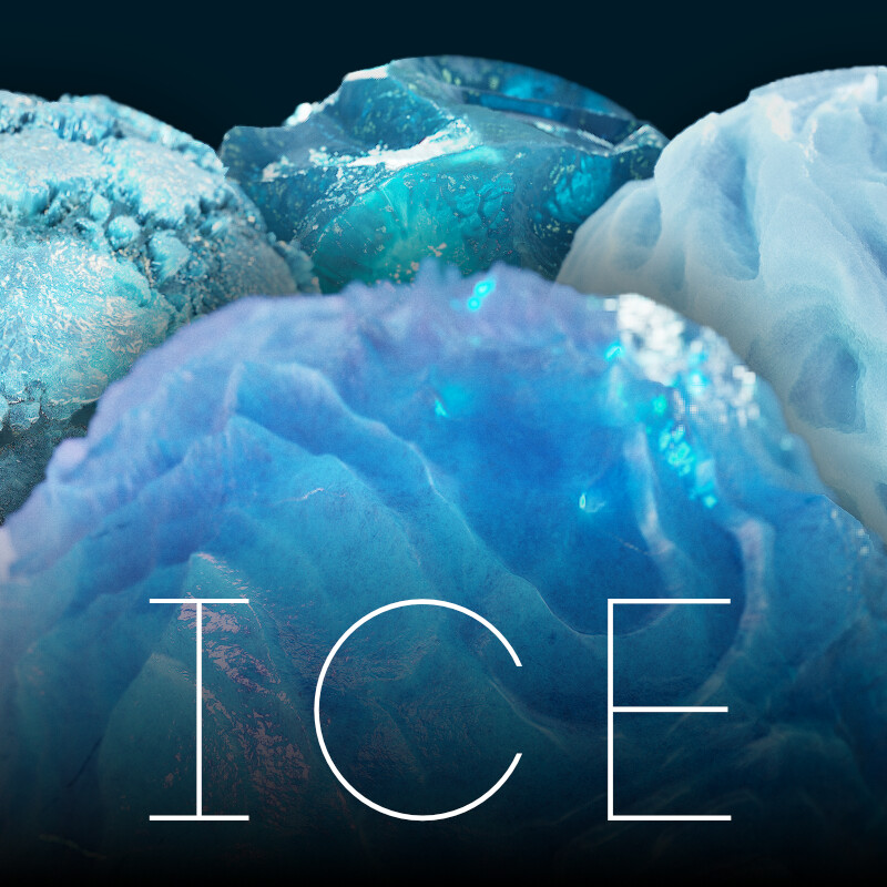 ArtStation - Unique Ice Materials