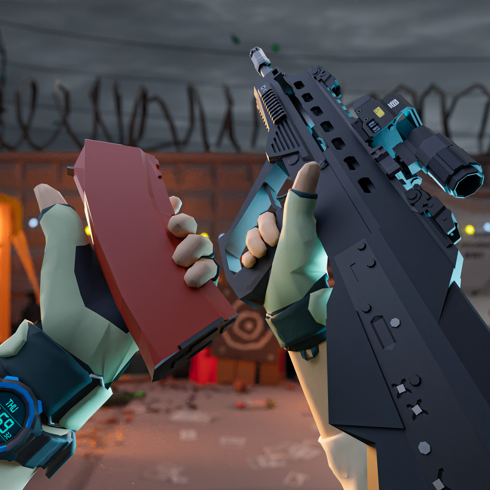 ArtStation - Vulcan M First Person Animation