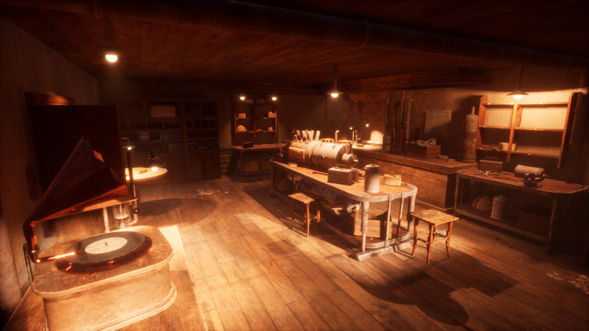 ArtStation - Steampunk workshop