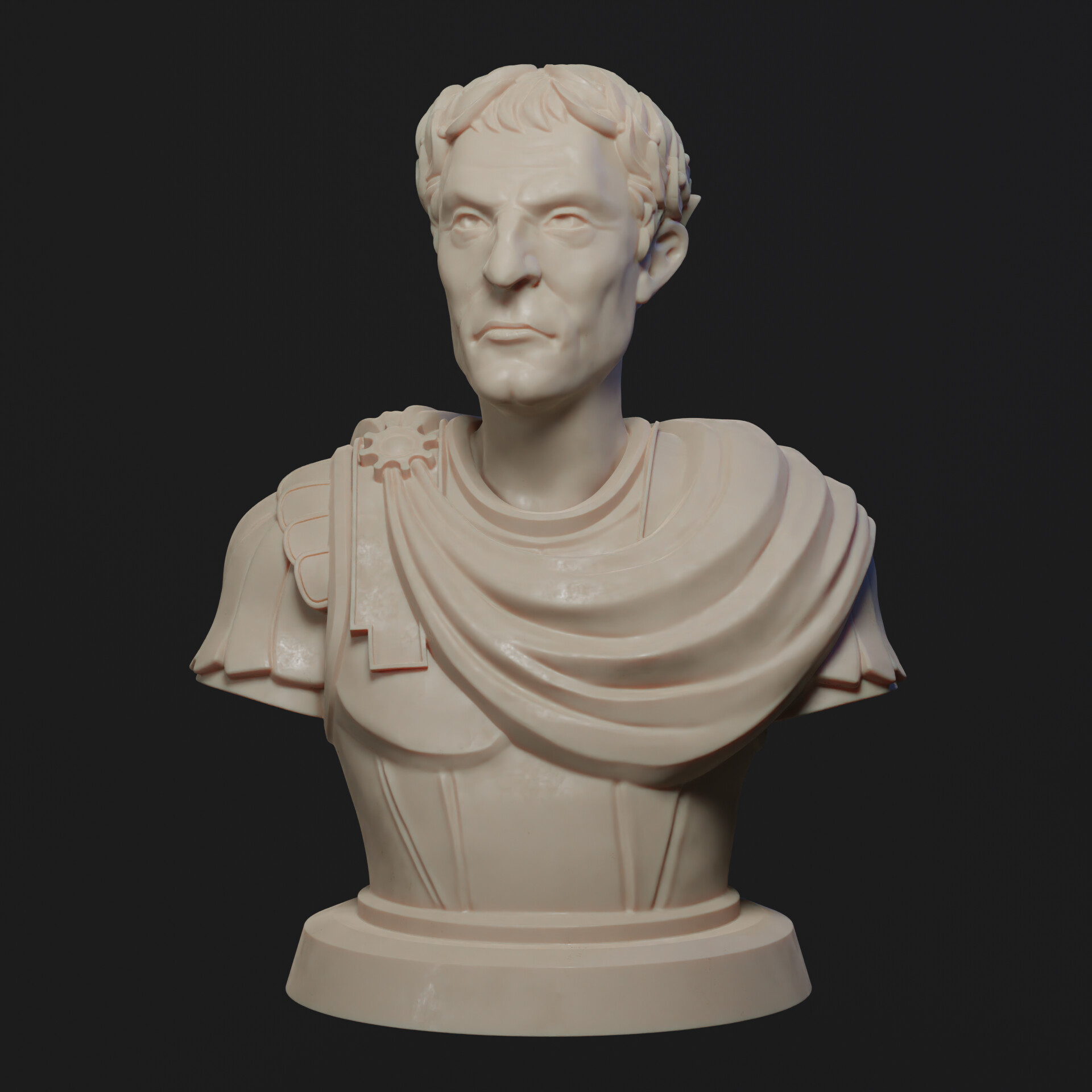 ArtStation - Bust of Julius Ceasar