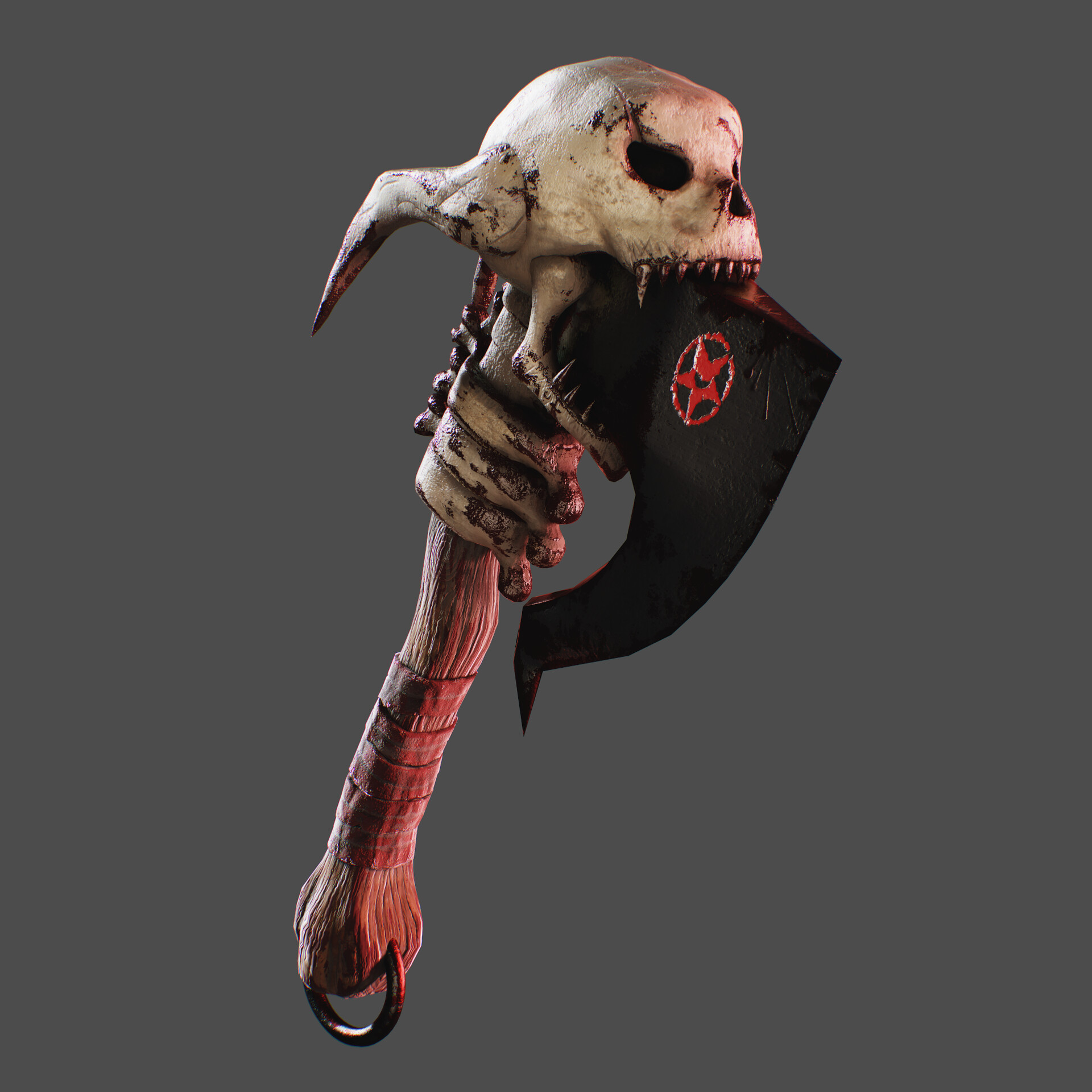 ArtStation - Skull Axe