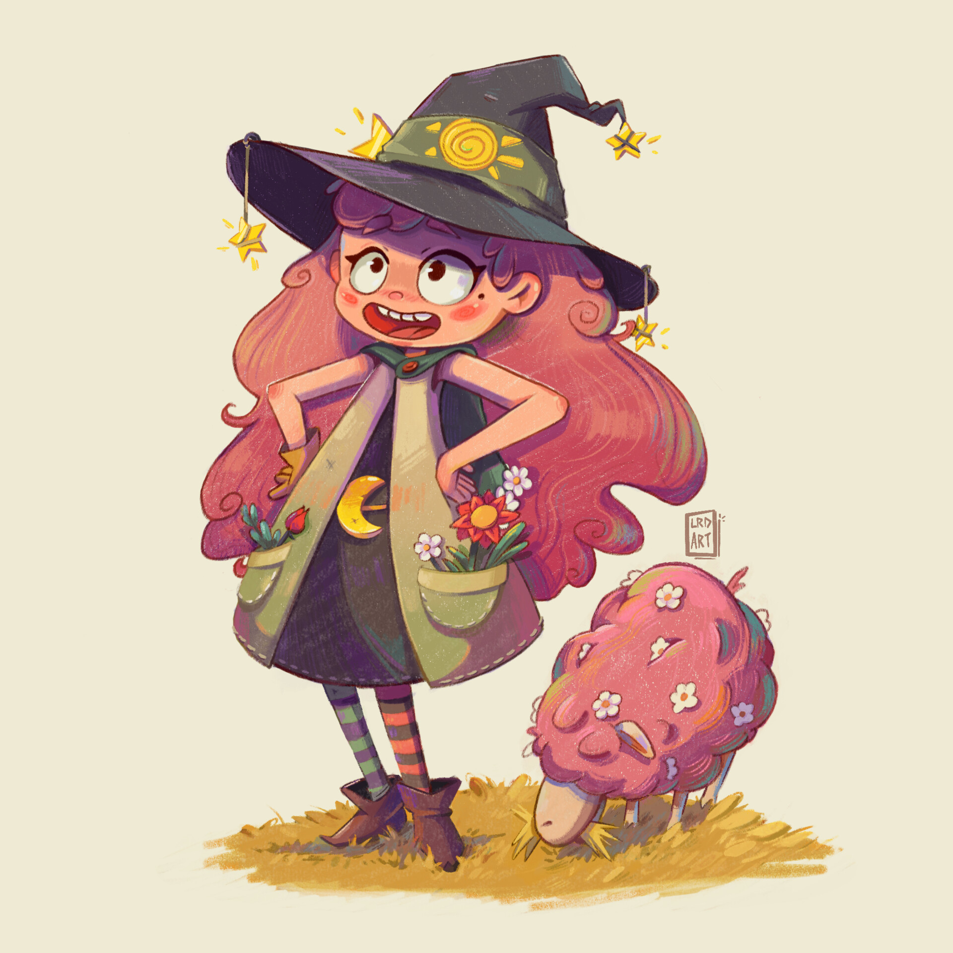 ArtStation - ConceptArt- Little witch