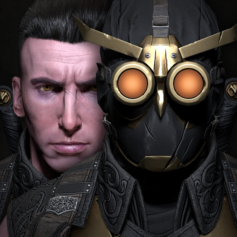 ArtStation - Talon, Court of Owls WIP