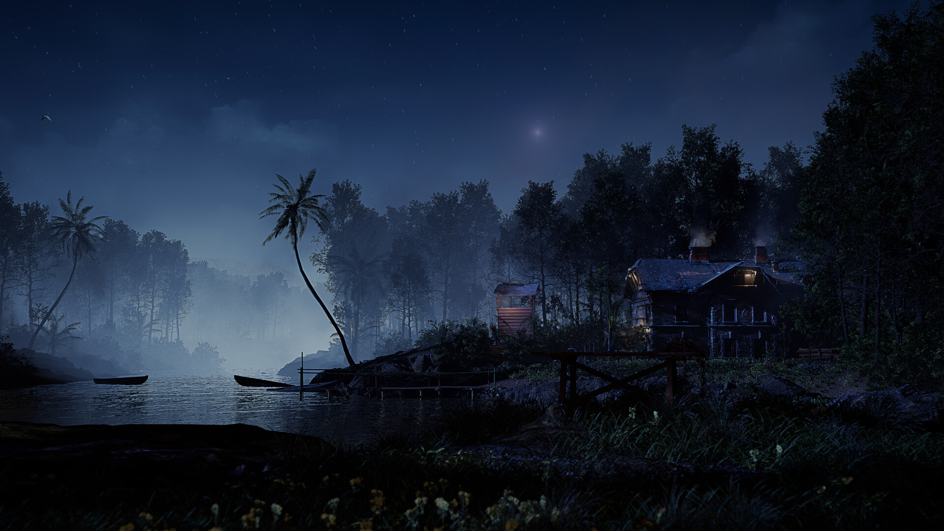 ArtStation - Night forest