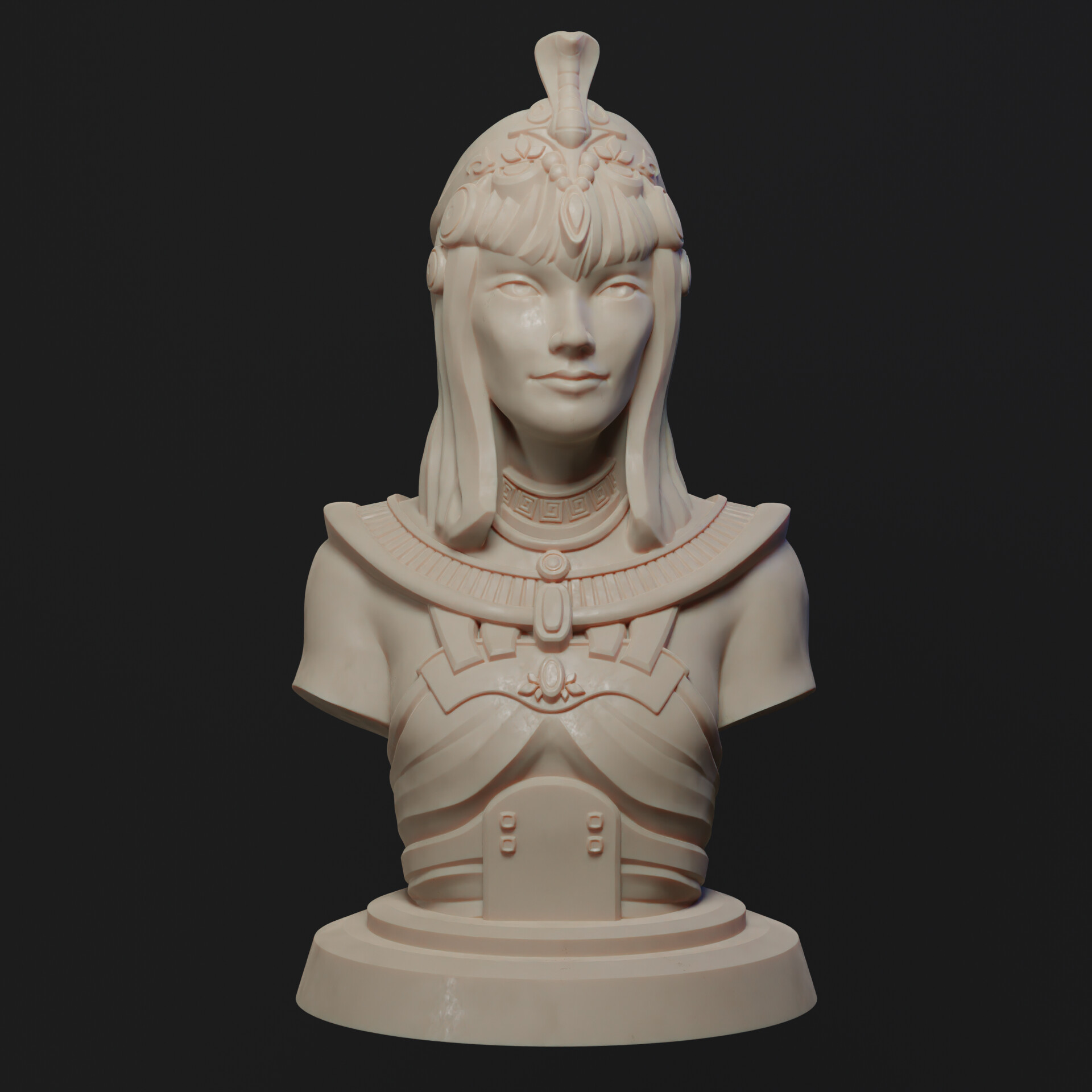 ArtStation - Bust of Cleopatra