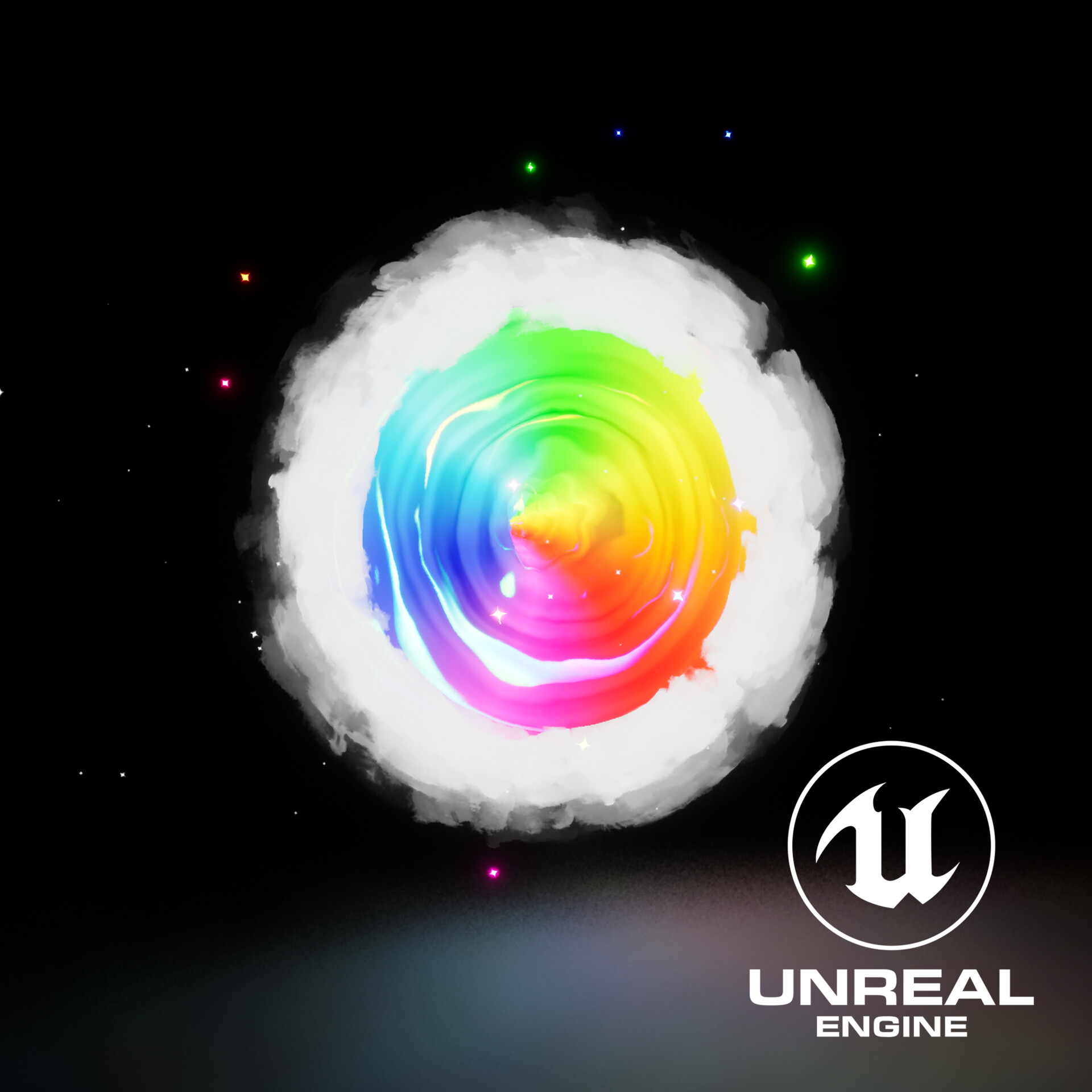 ArtStation - Rainbow Portal VFX