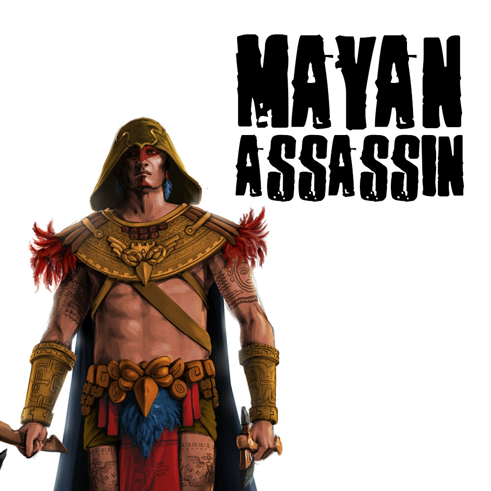 ArtStation - Mayan Assassin - Concept