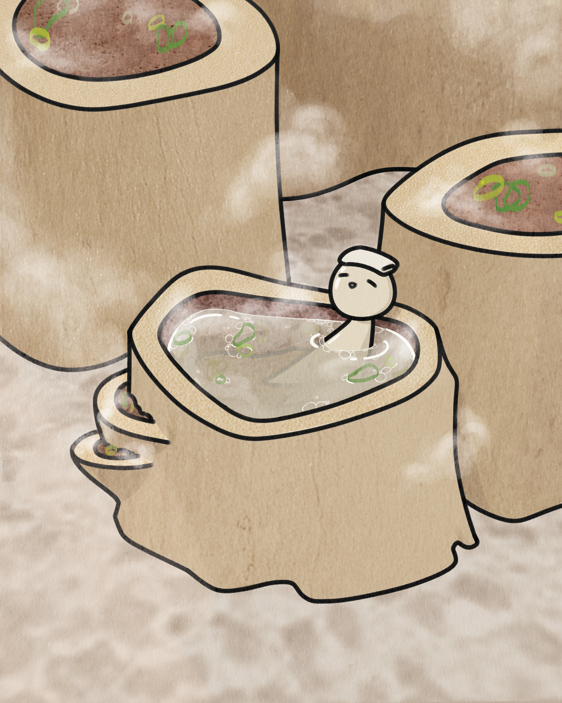 ArtStation - Bone Marrow Bathhouse (2023)