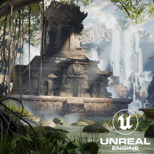 ArtStation - 3D Ancient Temple in Unreal Engine 4