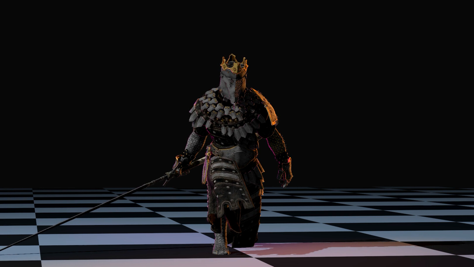 ArtStation - Knight longsword attack