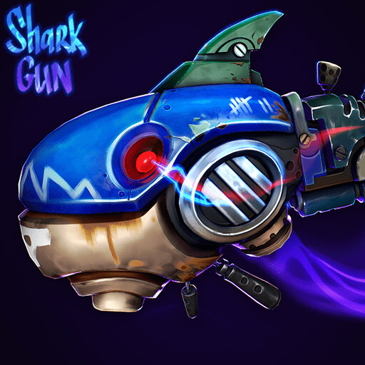 ArtStation - Shark Gun