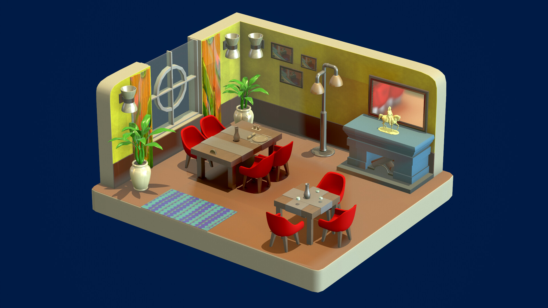 ArtStation - Dining Room