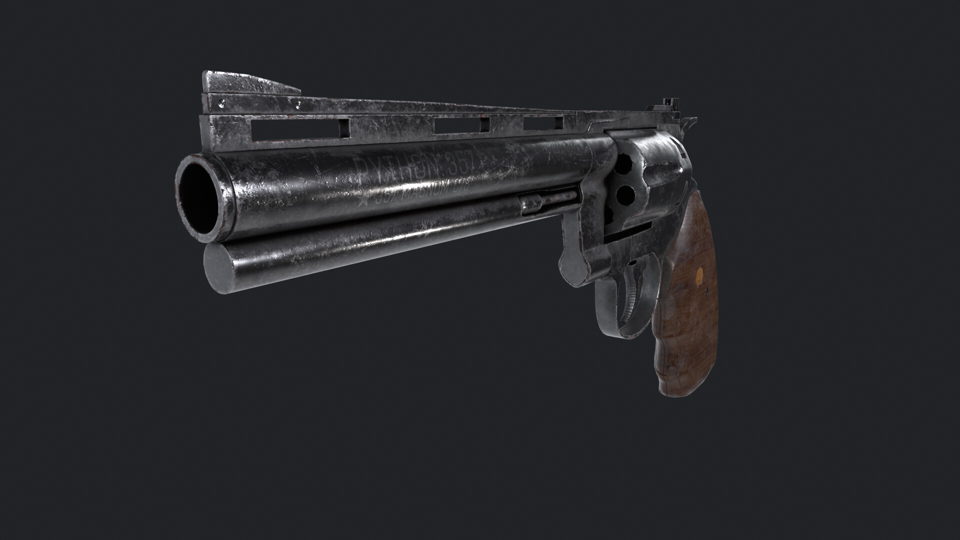 ArtStation - Colt Python 357