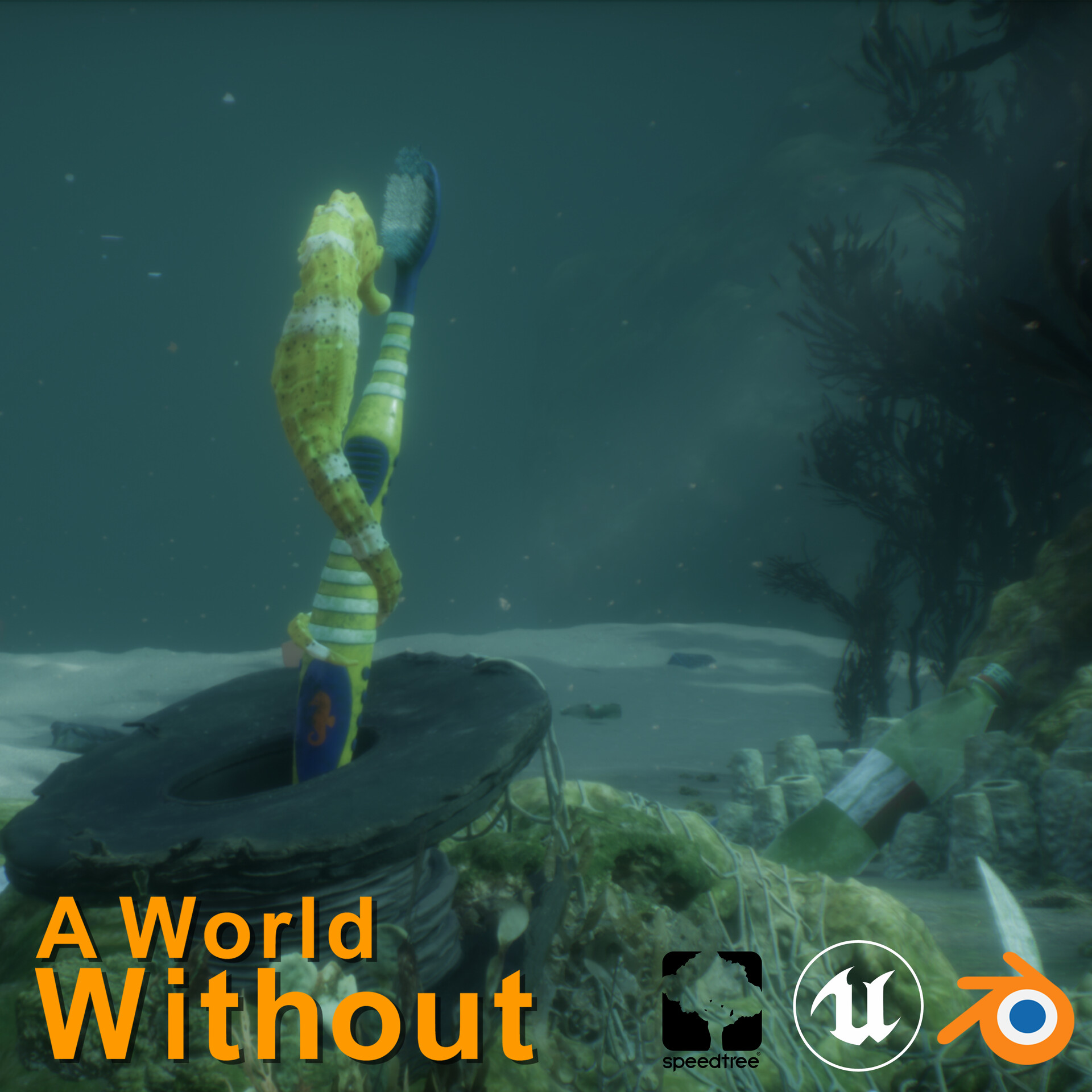 ArtStation - A world without - 3D animated Short