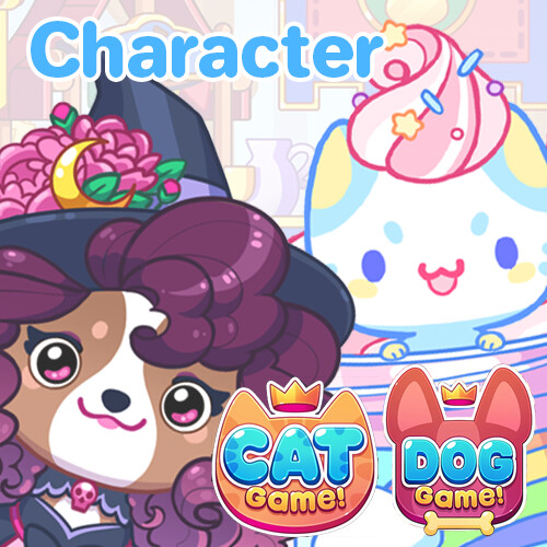 ArtStation - Cat Game / Dog Game Characters