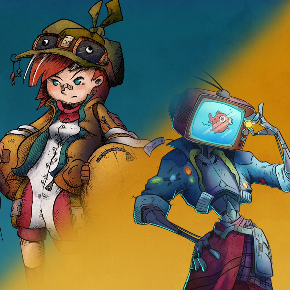 ArtStation - Nowhere City : Character design