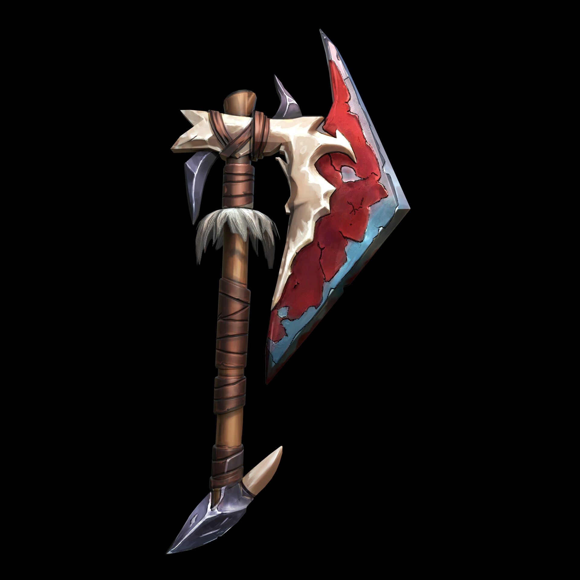 ArtStation - Orc weapon