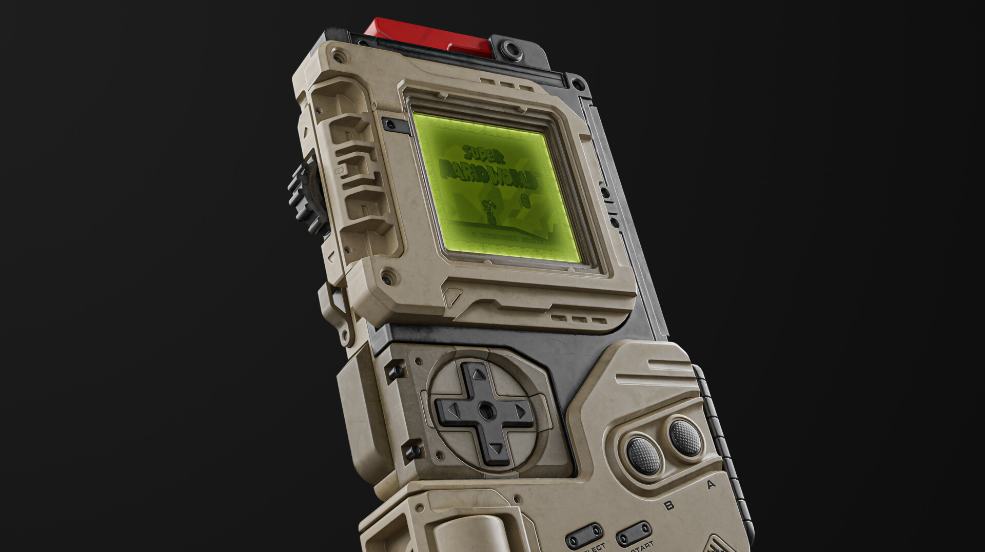 ArtStation - Tactical-Gameboy concept