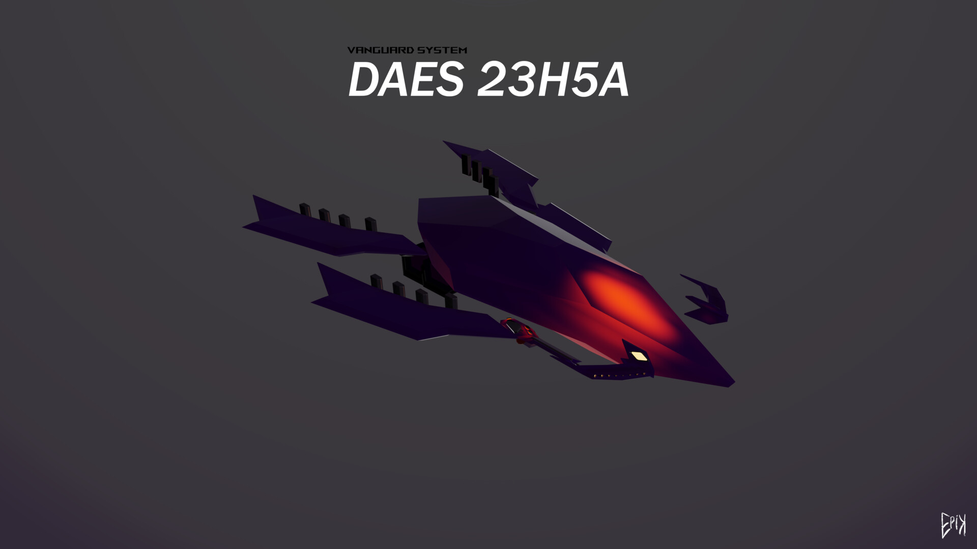 ArtStation - Vanguard System DAES 23H5A Introduction